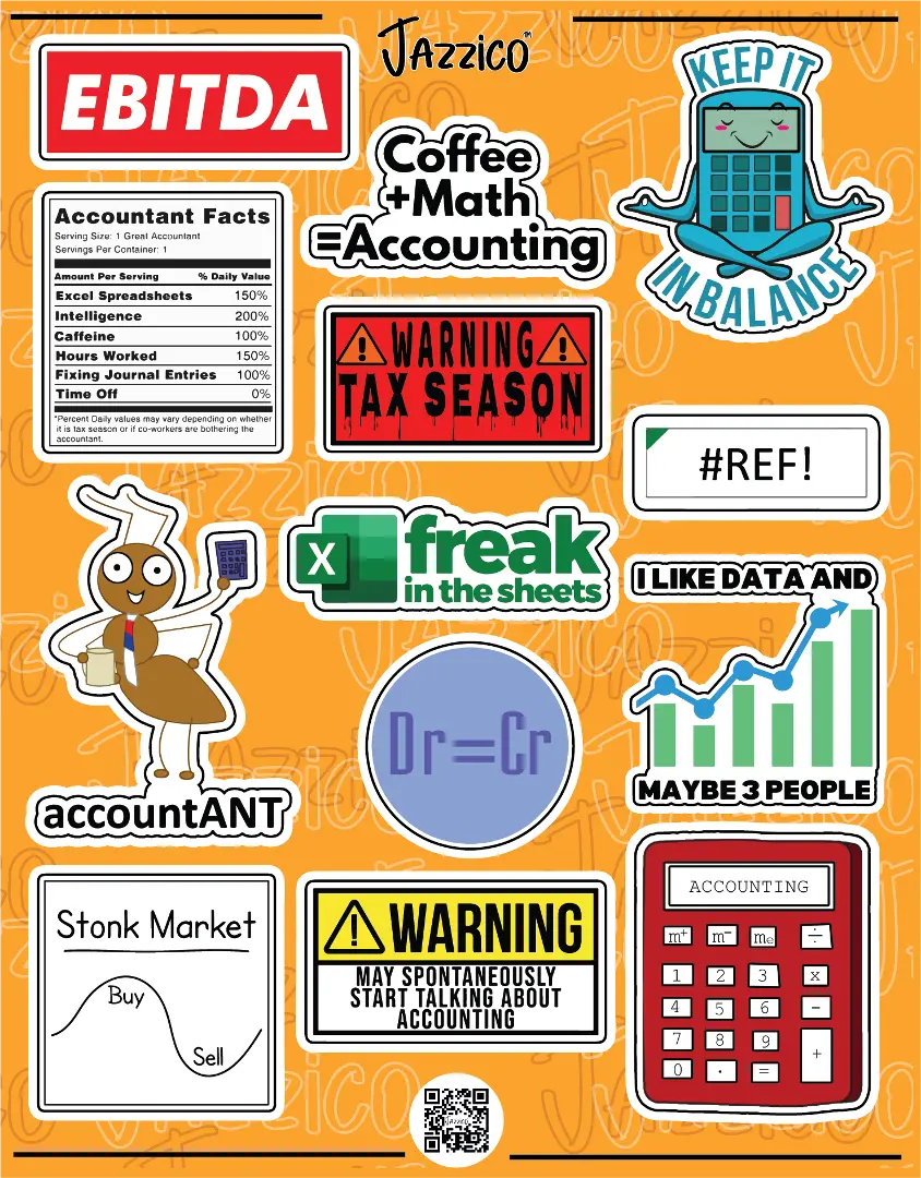 ACCOUNTANTS: STICKERS SHEET