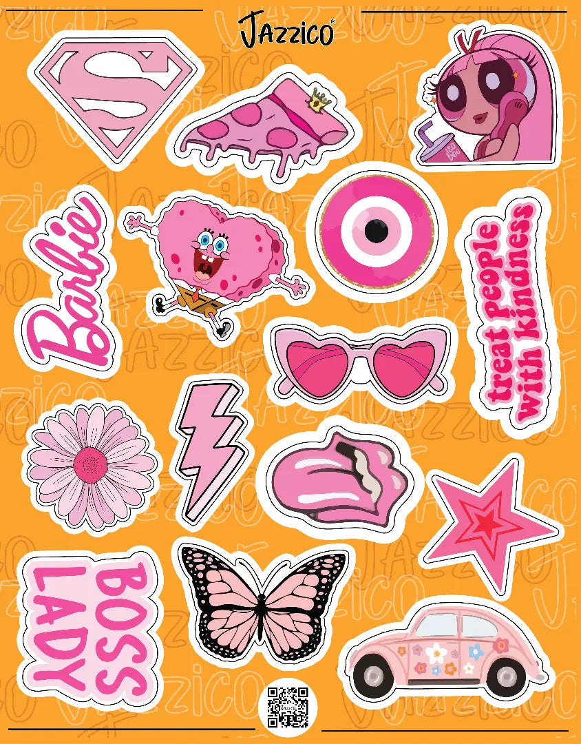 BOSS LADY: STICKERS SHEET