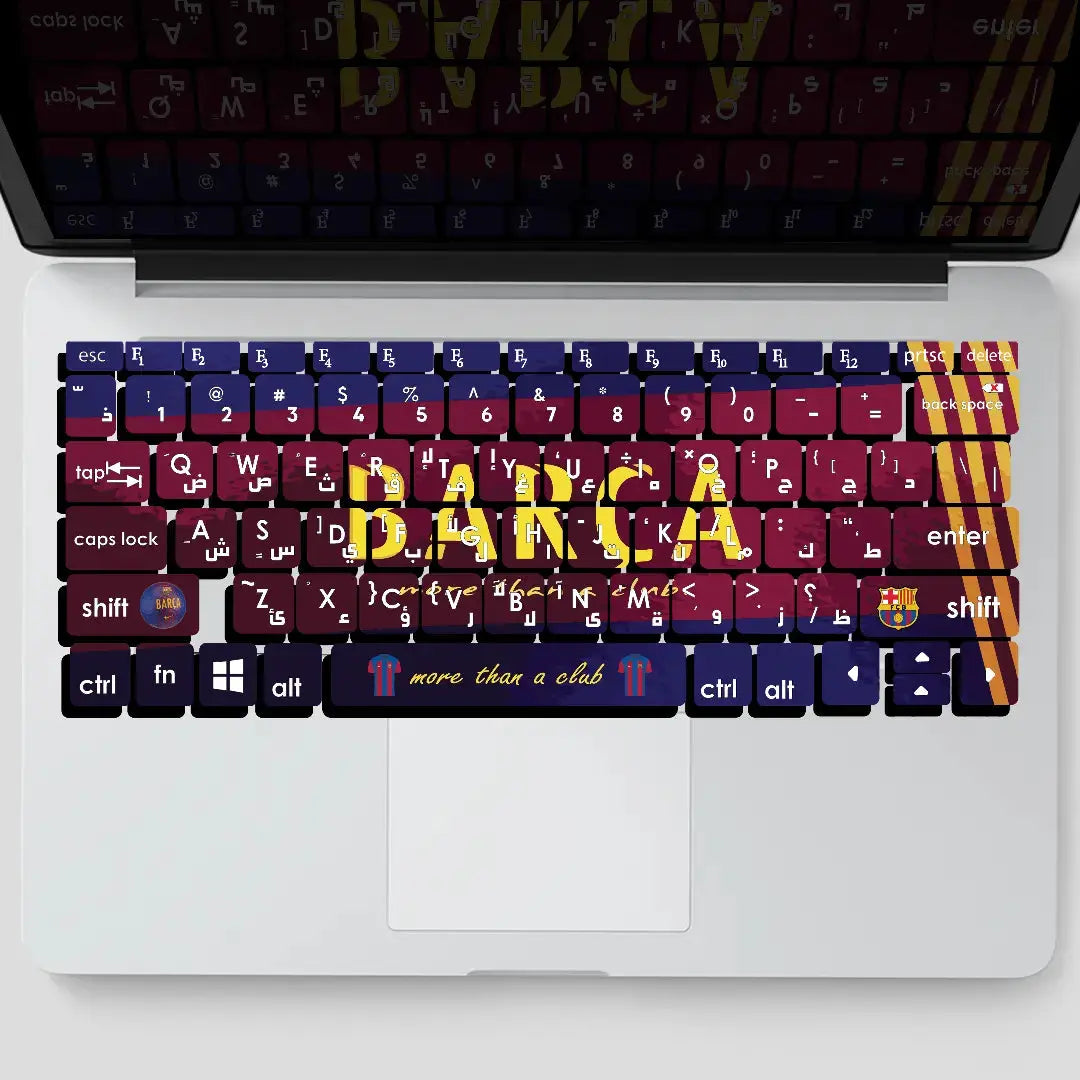 FC BARCELONA: KEYBOARD STICKER