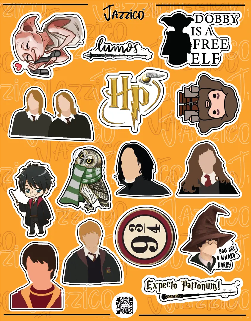 HARRY POTTER [1]: STICKERS SHEET