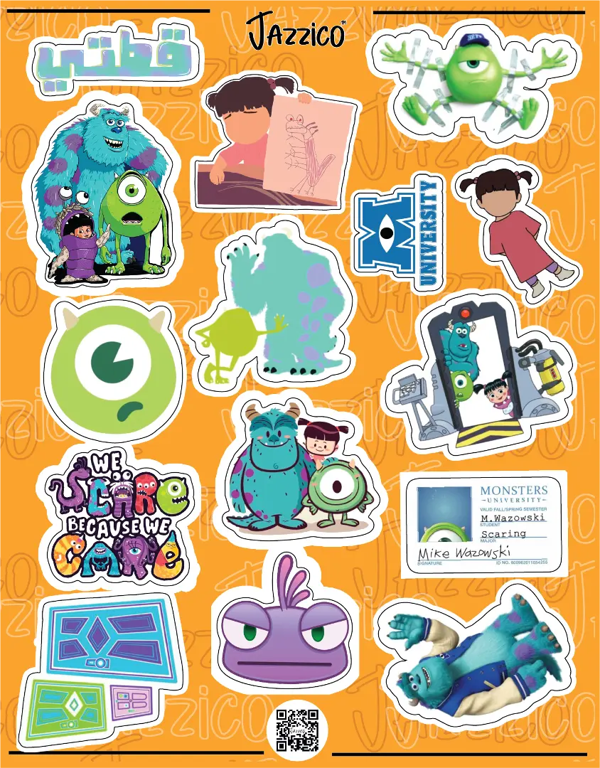 MIKE WAZOWSKI [1]: STICKERS SHEET